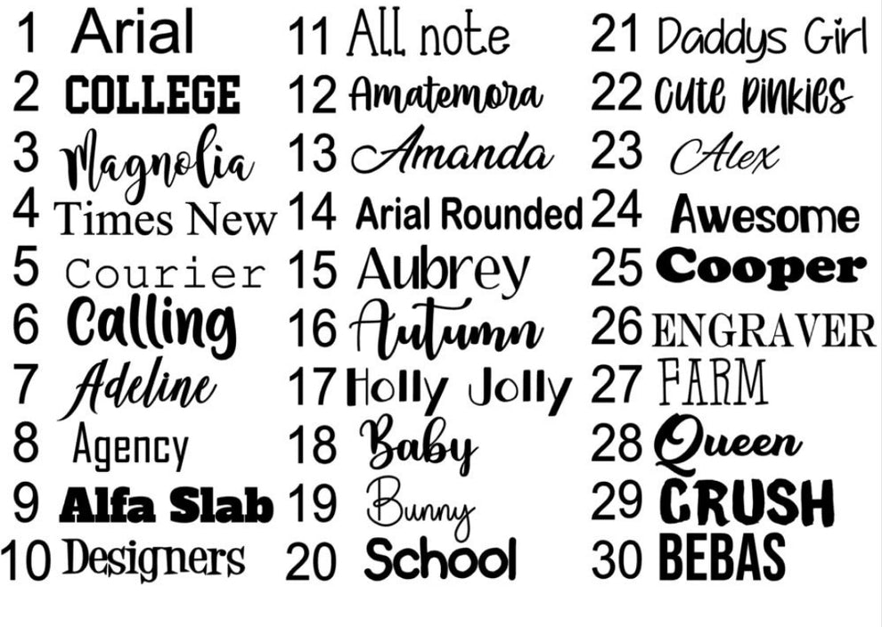 Basic Hood Decal Set – Farrar Decals and designs